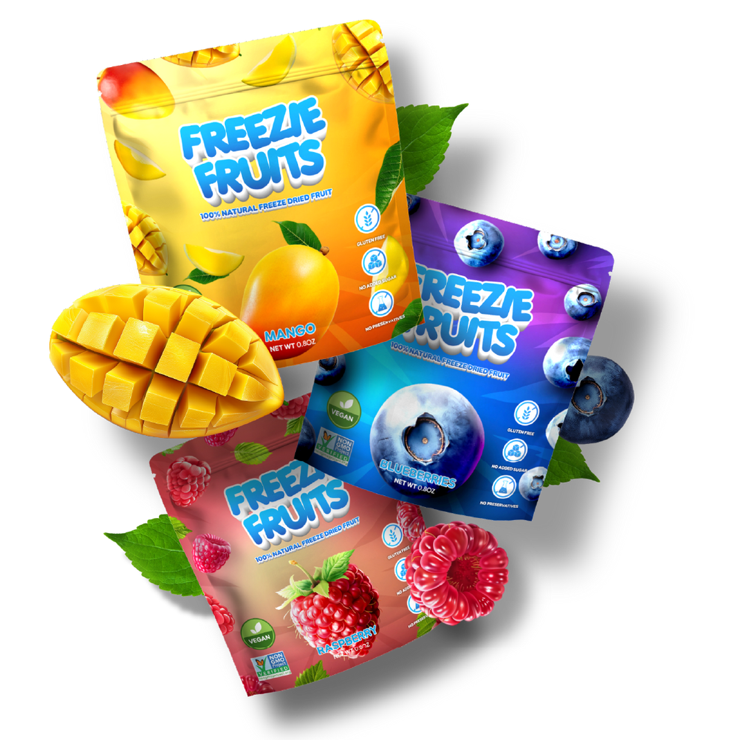 Freeze Dried Dragon Fruit | Freezie Fruits